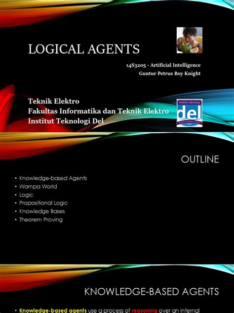 logical agents pdf logic logical consequence