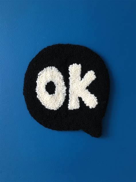 Punch Needle Word Bubble Artofit