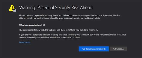 Dangers Of Using Self Signed Certificates Nasni Consultants
