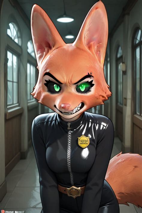 Diane Foxington Corrupted By The Dark Spirit By Gabrielartmaker55 On