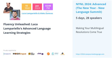 Fluency Unleashed Luca Lampariellos Advanced Language Learning Strategies