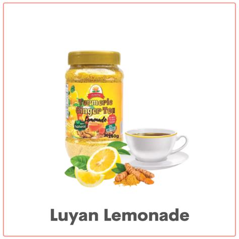 Luyan Turmeric Ginger Lemonade Drink 360g Lazada Ph