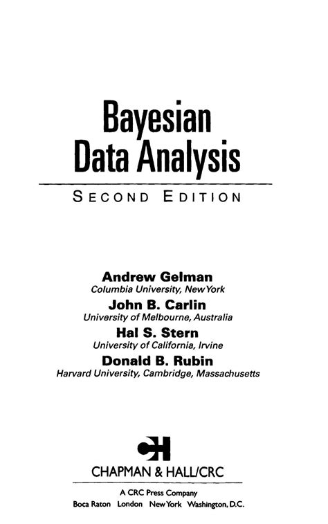 Bayesian Data Analysis