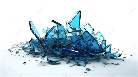 격리 된 흰색 배경 부서진 유리 추상 그림 3d 렌더링 부서지다 파편 유리 파손 배경 일러스트 및 사진 무료 다운로드 Pngtree