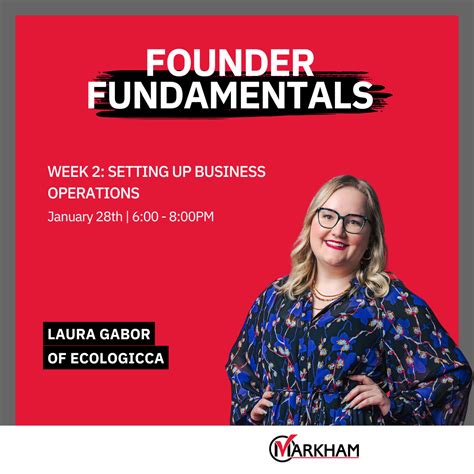 Founder Fundamentals Workshop Series Setting Up Business Operations Yspace