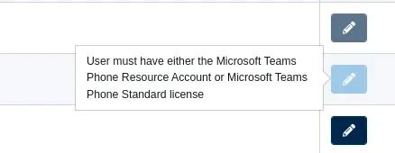 Teams Updating Users Voxtelesys