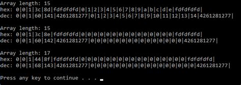 Meaning Behind Memory Surrounding Array C Stack Overflow