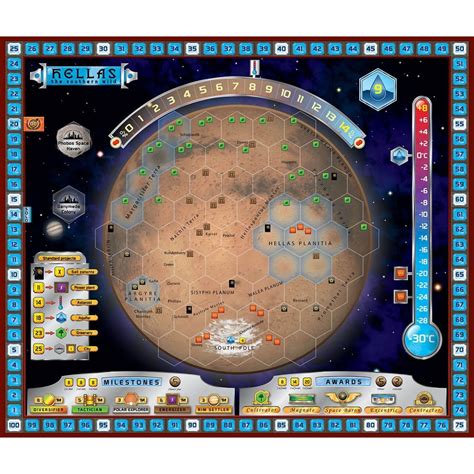 Terraforming Mars Hellas And Elysium Recess Games LLC