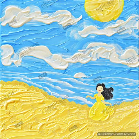 Ai创作图海沙子面插画 嫦娥奔月浮雕 捡贝壳插画 弹琵琶女孩浮雕 玩乐场景浮雕 海边女孩插画 海姑娘插画 啤酒上冲浪的男孩插画 儿童浮雕装饰画