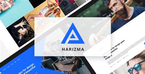 Harizma – Modern Creative Agency WordPress Theme 2.6.3 - GPLPlus