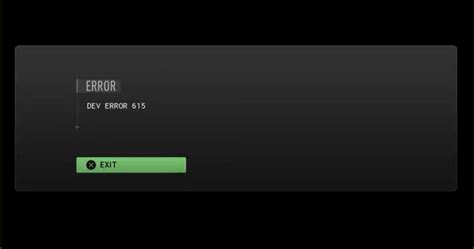 Fixed Dev Error 615 In Mw2 Quickly And Easily Digiworthy