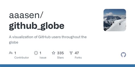 GitHub Aaasen Github Globe A Visualization Of GitHub Users Throughout The Globe