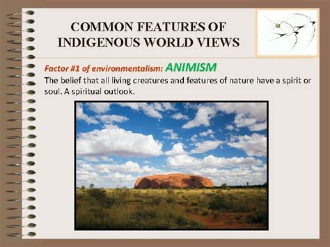 Common Features Of Indigenous World Views Worldview The