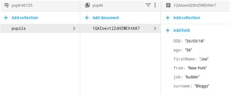 Firebase In Javascript How Can I Display A Field Name From Firestore