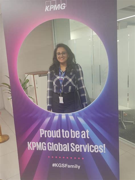 I Am Deeply Grateful And Thrilled To Have Reached The One Year Mark At Kpmg Gdc As An Audit