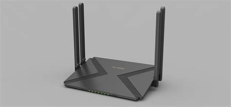 WiFi 6 Ax3000 High Speed Dual Band Wireless Router Mesh Router With Foldable Antennas Gigabit