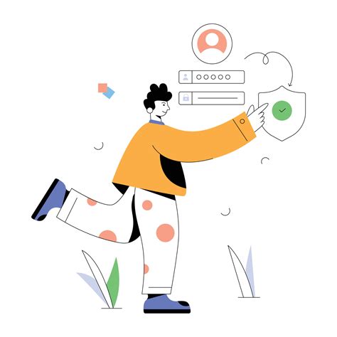 A Flat Illustration Design Of Cybersecurity 11132151 Vector Art At Vecteezy