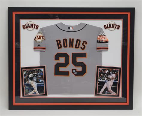 Lot Detail Barry Bonds Autographed And Framed Authentic San Francisco
