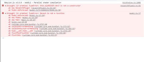 Recast RecastJSPlugin Import Error Questions Babylon Js