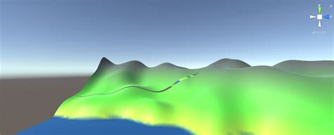 c seaming between procedurally generated terrain meshes in unity
