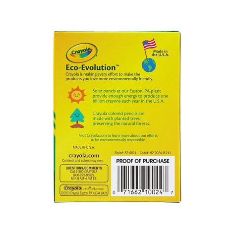 Crayola Crayon Label