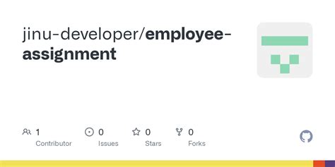 Github Jinu Developeremployee Assignment
