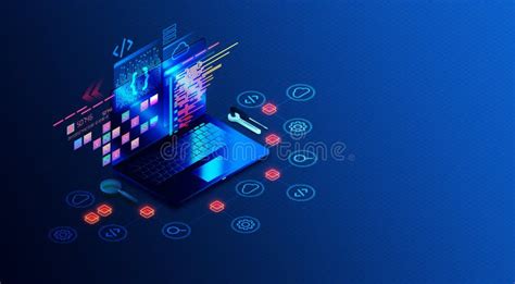 Software Development Kit And Application Programming Interface Concept 3d Illustration Stock