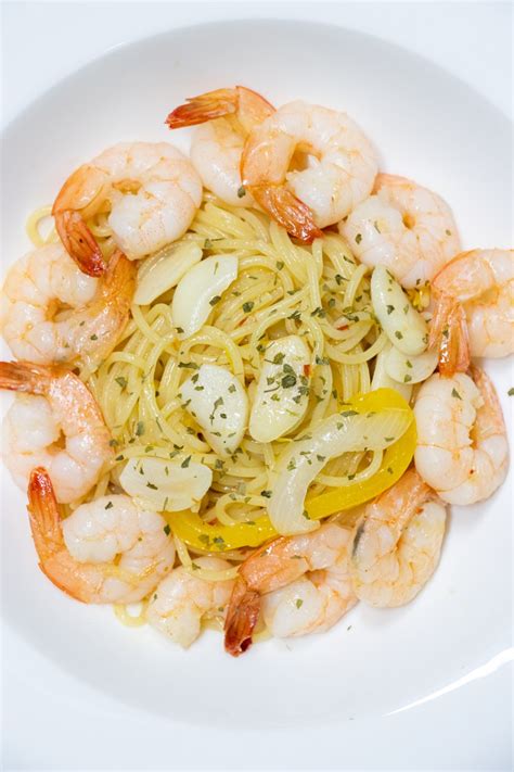 알리오 올리오 파스타 레시피 맛있는 새우 오일파스타 만들기