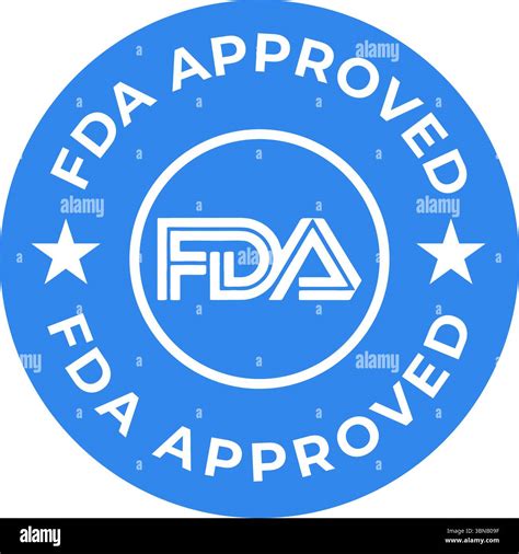Fda Approved Vector Stamp Fda Approved Badge Logo Fda Approved Logo