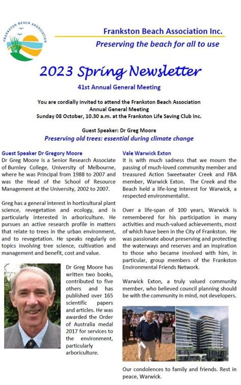 Spring Newsletter 2023