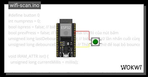 Wifi Scan Ino Copy Wokwi ESP STM Arduino Simulator