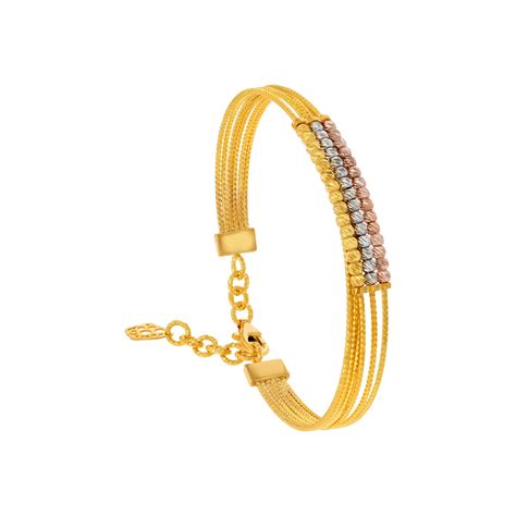 21k Gold Bracelets Monaco 21k Gold Chain مجوهرات
