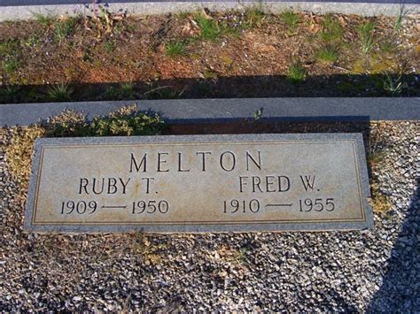 Ruby Thomason Melton 1909 1950 Memorial Find A Grave