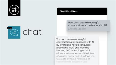 Conversational Ai Search Chat And Great Customer Experiences Yext