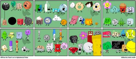 Create A Bfb Tpot 70 Characters Tier List Tiermaker