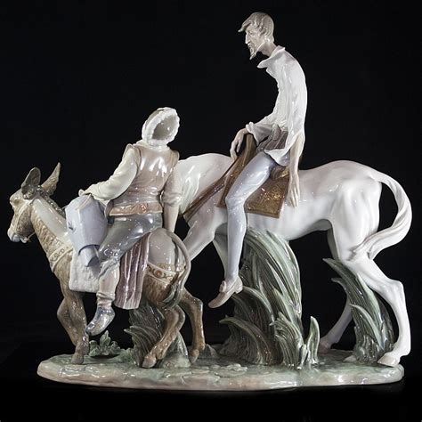 Sold Price Retired Large Don Quixote Lladro Figurine October 3 0115
