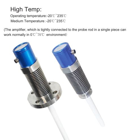 XRC Capacitive Analog Level Sensor Reliable Detect Adhesive Powder Fluid Paste Granules