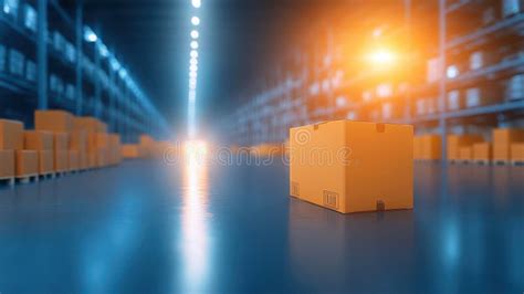 Warehouse Logistics Hub Efficient Inventory Management With Streamlined Storage And