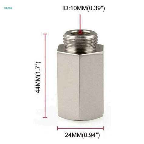 O2 Sensor Extender Universal 90° Degree Oxygen Sensor Spacer Metal M18