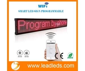 WiFi Programmable LED Scrolling Sign Send Message By Android Or IOS Phone