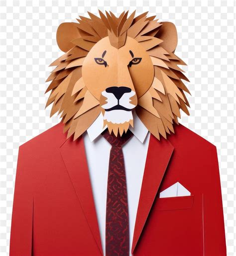 Png Lion Businessman Mammal Animal Free Png Rawpixel
