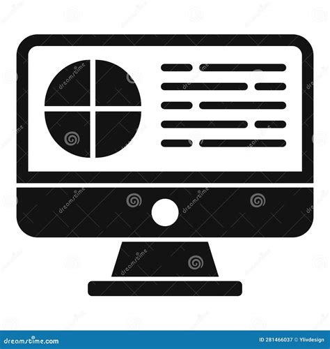 Market Segmentation Icon Simple Vector Segment Target Stock Vector