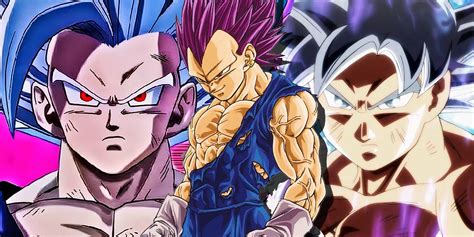 Goku Vegeta And Gohans Strongest Forms Unite In Badass New Fanart