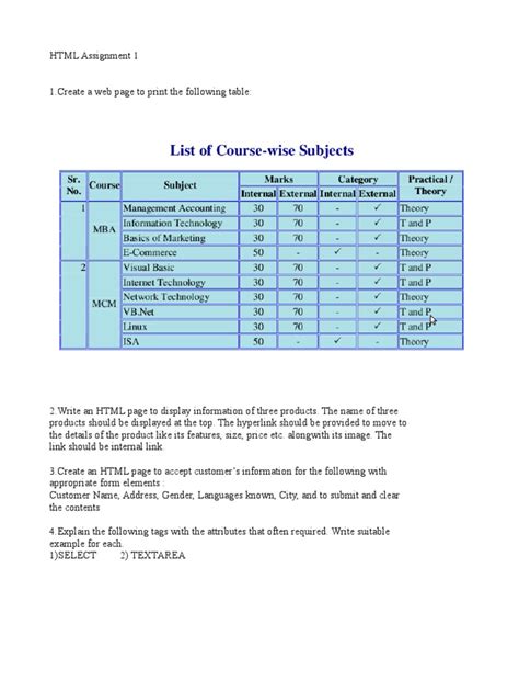 Html Assignment1 Pdf Hyperlink Html
