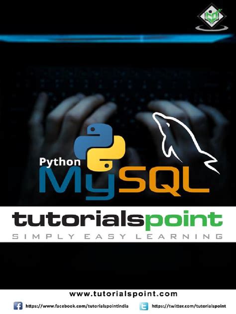 Python Mysql Tutorial Pdf Databases My Sql
