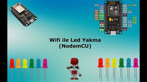 Arduino Wifi Kontrollü Led Yakma NodemCU Kullanarak Led Yakma YouTube