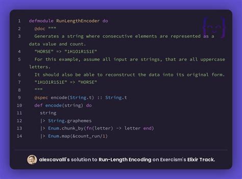 alexcavalli s solution for run length encoding in elixir on exercism