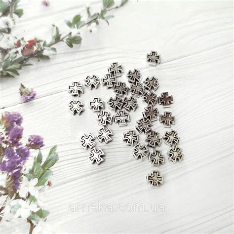 Купить Бусина Крест, цена 4 ₴ — Prom.ua (ID#1706413710)
