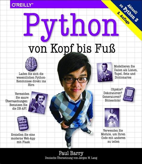 Python Von Kopf Bis Fuß 9783960090359 Barry Paul Books