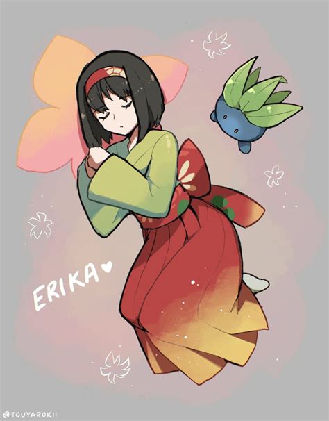 Touyarokii Erika Pokemon Oddish Nintendo Pokemon Pokemon Lgpe